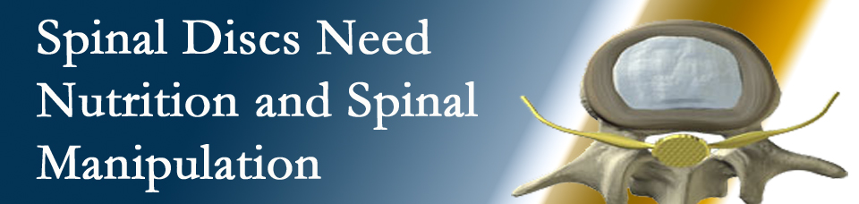 Spinal Discs Need Nutrition and Spinal Manipulation | Cox Chiropractic ...