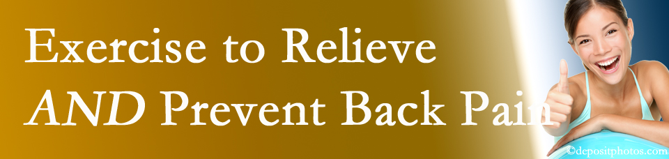 Exercise! It Prevents Back Pain. | Cox Chiropractic Medicine Inc