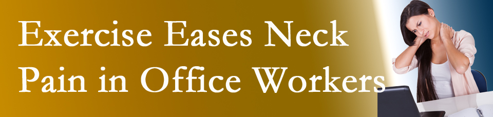 Exercise for Neck Pain Relief in Office Workers | Cox Chiropractic ...