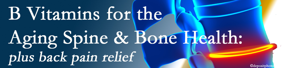 B vitamins for Bone Health and Back Pain Management| Cox Chiropractic ...
